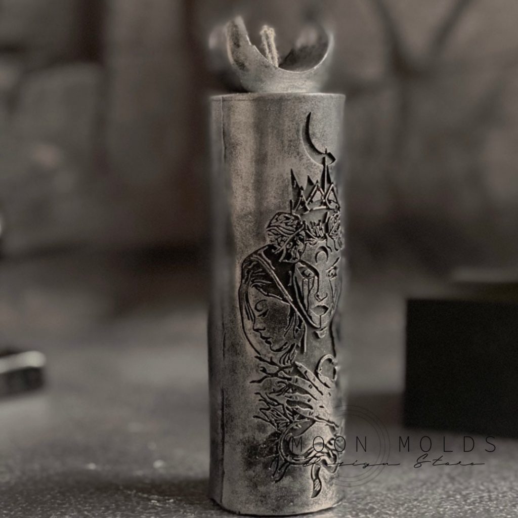 Hecate Candle Silicone Mold - LILITH Magic Molds