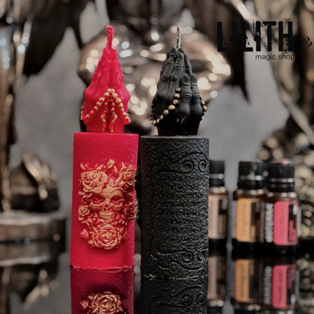 Silicone Mold "Santa Muerte Prayer" - Candle Silicone Mold - LILITH ...